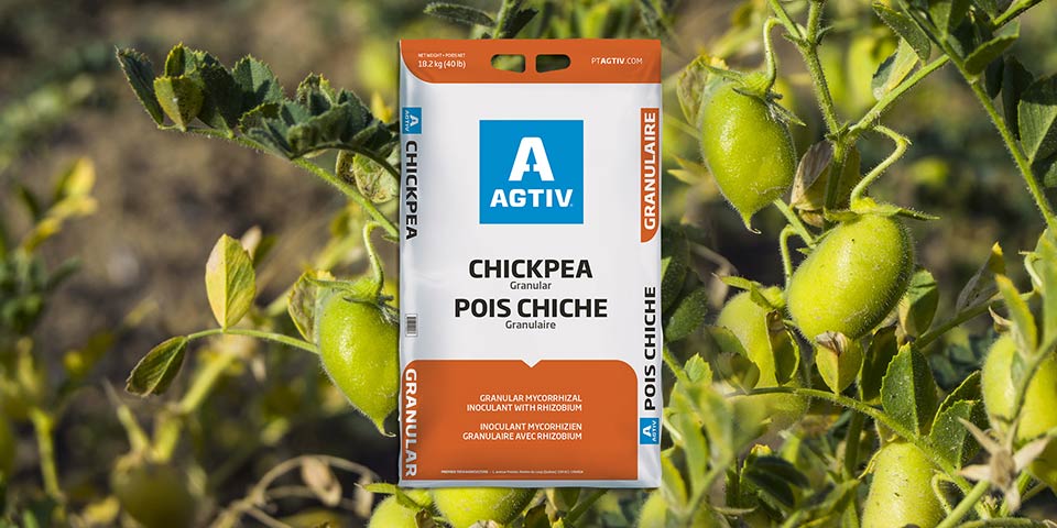 AGTIV CHICKPEA Granular | Mycorrhizae and Rhizobium Inoculant
