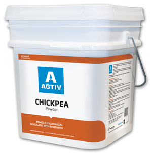 AGTIV CHICKPEA Powder | Mycorrhizae and Rhizobium Inoculant